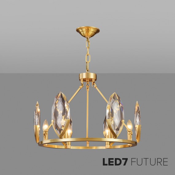 Ritz - Hackle Glass Chandelier - купить в Москве за 93 600